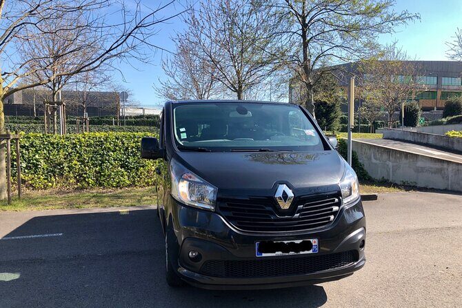 Transfer from CDG/ORLY/LBG Airport to Paris by Van (8PAX) - Booking and Meeting Process