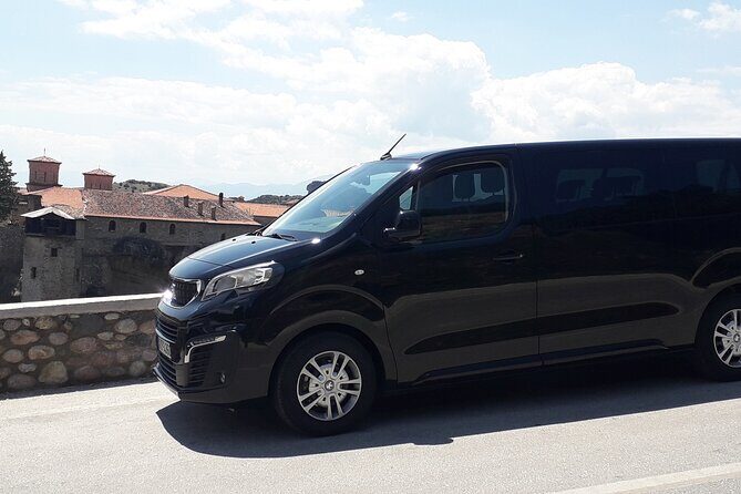 Transfer service from Corfu to Meteora - Key Points