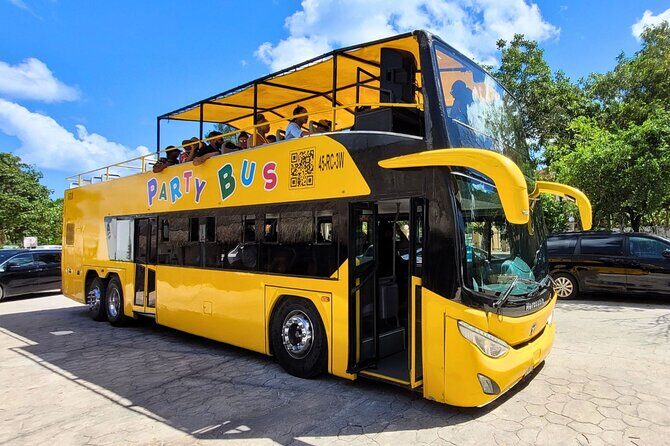 Transfers on Party Bus from Costa Mujeres to Cancun - Detailed Breakdown of the Itinerary
