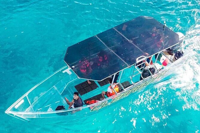 Transparent Boat Ride Around Cozumel Island + Snorkel - An Engaging Look at the Experience