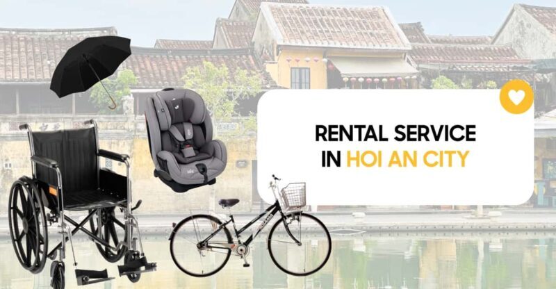 Travel Accessories: Baby Seat, Umbrella, Wheelchair in HoiAn - Authentic Traveler Insights