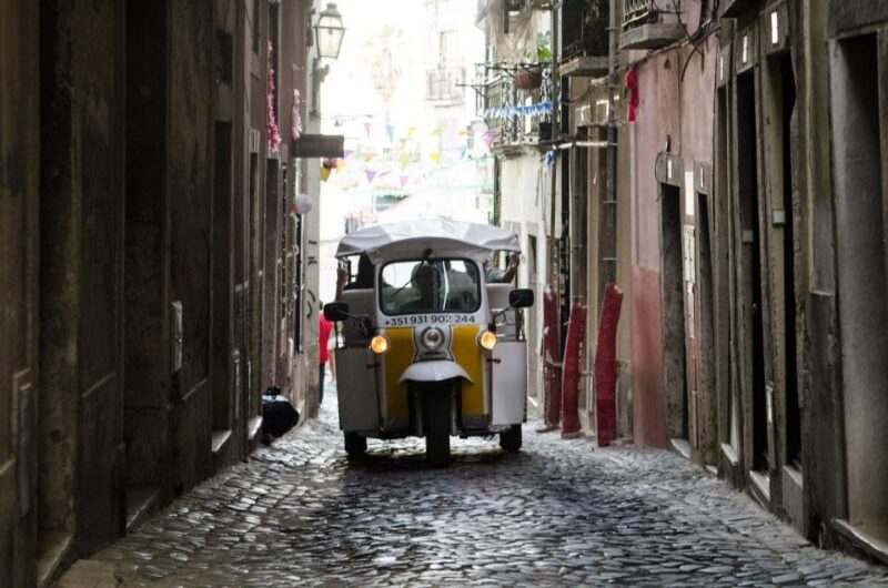 Travel to the Medieval part of Lisbon by Tuk Tuk - Key Points