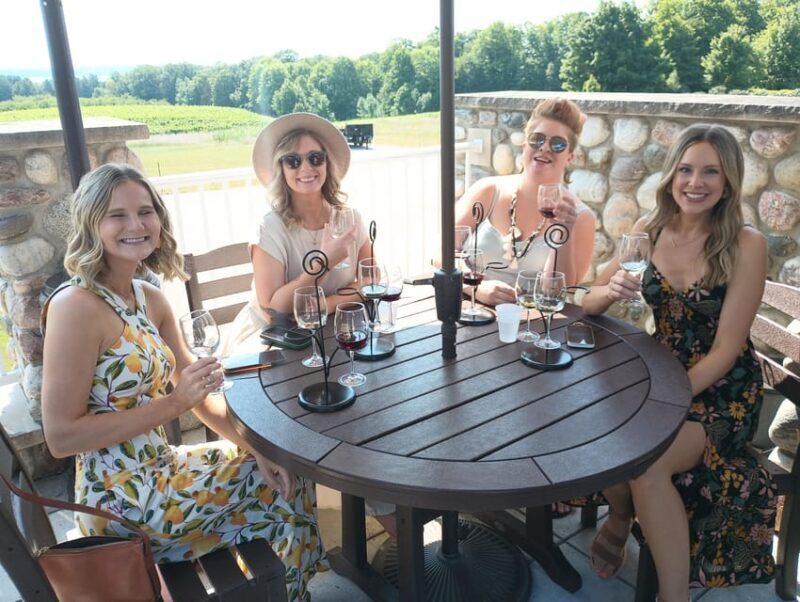 Traverse City Old Mission Bachelorette/Event Group Wine Tour - Key Points