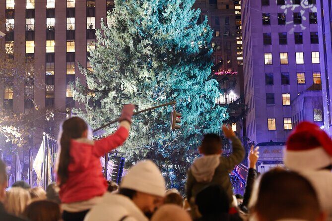 Tree Lighting Ceremony Indoor Viewing from 45 Rockefeller Center - The Itinerary in Detail