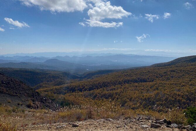 Trekking on the Mt. Asama with a great view - The Sum Up