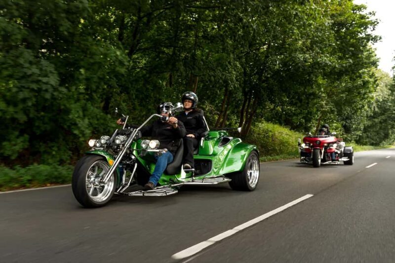 Trike rental in Lindlar | Drive with your car license - Discovering the Joy of Self-Drive on Three Wheels