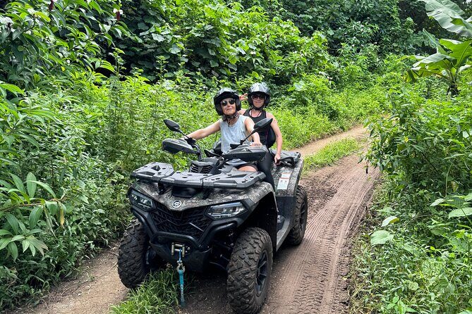 Trip to the heart of Tahaa Safari Mountains in Quad / ATV - The Experience in Practice
