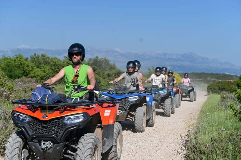 Trogir, edno: iovo Island 100% Off-Road Quad ATV Tour - Key Points