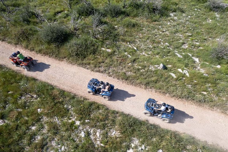 Trogir, edno: iovo Island 100% Off-Road Quad ATV Tour - An In-Depth Look at the Quad Adventure on Iovo Island