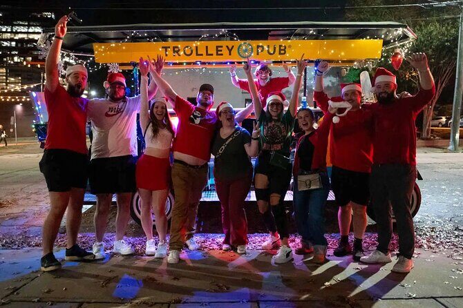 Trolley Pub Holiday Pub Crawl Experience Raleigh - Key Points