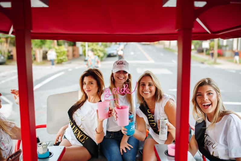 Trolley Pub Party Bike through St. Pete with Bar+Mural Stops - A Fun Way to See Downtown St. Pete