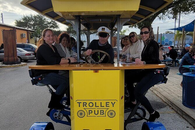 Trolley Pub Party Bike through St. Pete with Bar+Mural Stops - Group Size, Duration, and Practical Details