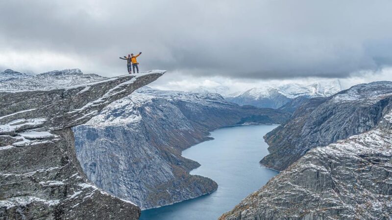 Trolltunga Autumn Hike Go Viking - The Itinerary and What You Can Expect