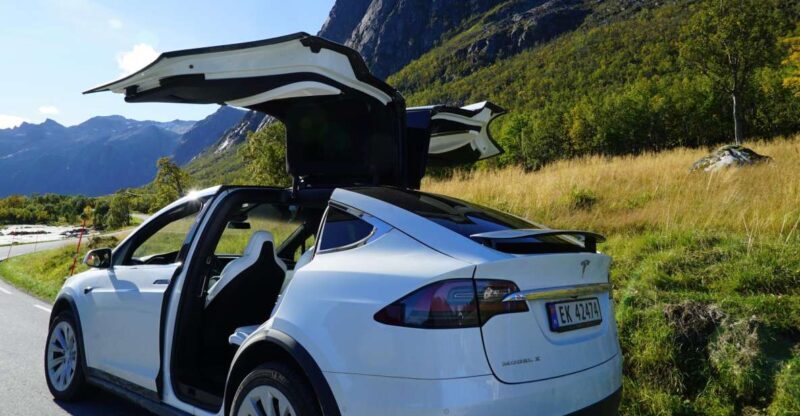 Tromsø: Fjord Sightseeing in a Tesla X Luxury Electric Car - A Closer Look at the Fjord and Mountain Experience