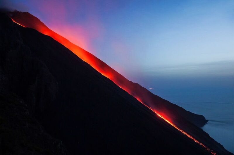 Tropea: Lipari, Panarea, and Stromboli Boat Tour by Night - Key Points