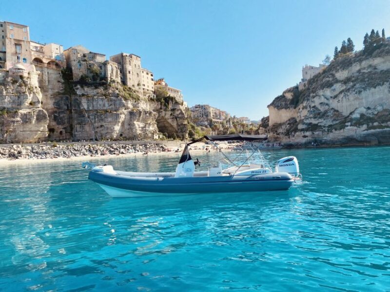 Tropea: Private Boat Rental with Skipper and Snacks - Setting Off from Tropea’s Port