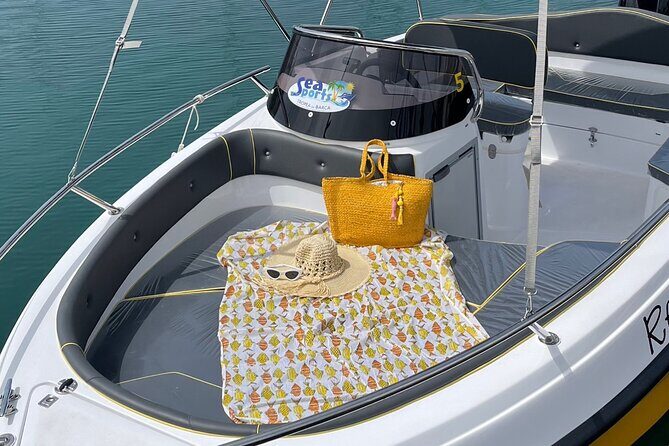 Tropea: Rental New Boat 2025. 4 hours of pure fun - 7 seats - An Introduction to Tropea’s Private Boat Rental