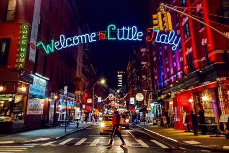 True Crime New York: NYPD-Guided Mafia Walking Tour w/ Food - Key Points