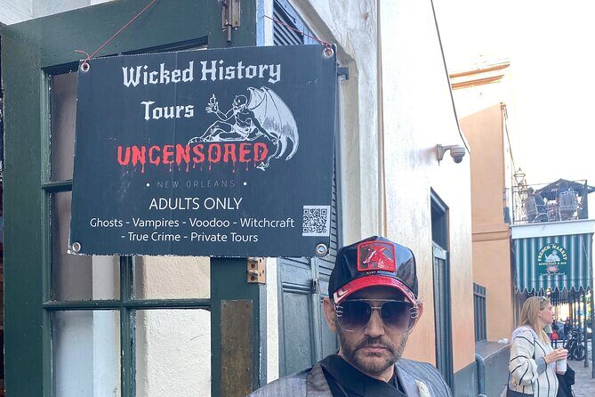 True Crime, Whores and Gore FQ Walking Tour - Authentic and Unfiltered Guides