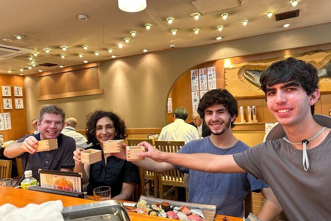 Tsukiji Market Eating Tour, Authentic Sushi & Sake Comparison - A Moment of Reflection: Namiyoke Inari Shrine