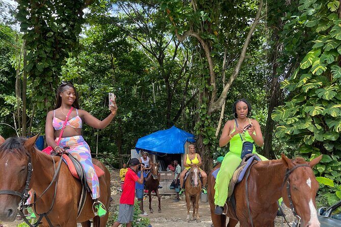 Tubing and Horseback ride at the ocean and Dunns River Falls - The Sum Up