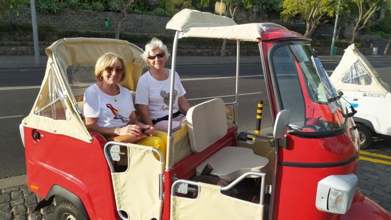 Tuk Tuk Funchal City - Madeira Island - The Experience of Riding a Tuk Tuk
