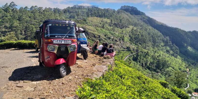 Tuk-Tuk Safari Liptons seat,Tea Fields Hike,TeaFactory Tour - The Experience in Practice