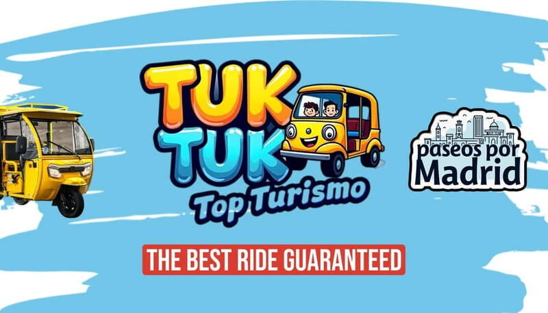 Tuktuk historical tour of Madrid 1 Hr in a fun and original way - Exploring the Tuktuk Madrid Experience