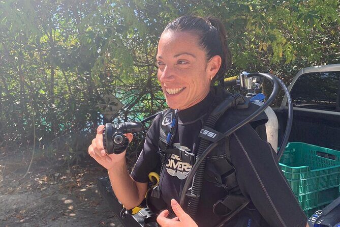 Tulum Area Experiences Guided 2 Tank Scuba Dive Casa Cenote & Barrier Reef-Lunch - Small Group, Personal Attention