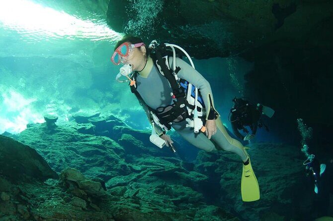 Tulum Area Experiences Guided 2 Tank Scuba Dive Casa Cenote & Barrier Reef-Lunch - Price and Value Proposition