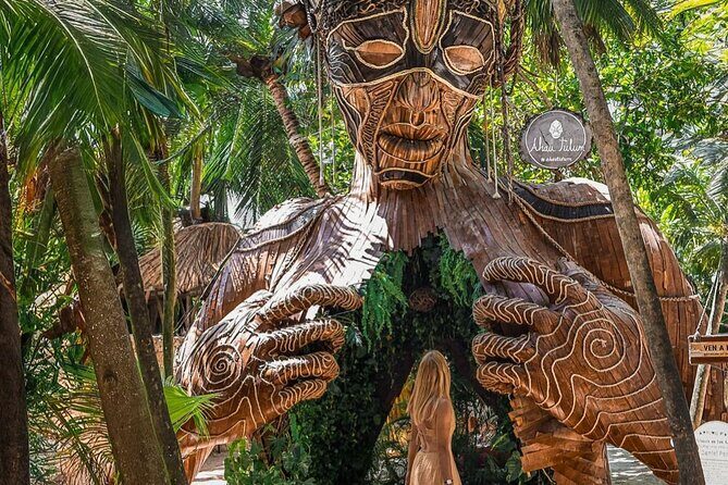 Tulum , Cenote tortuga , Nature statue and Playa del carmen - Tulum, Cenote Tortuga, Nature Statue & Playa del Carmen Tour — An Authentic Day in the Mexican Caribbean