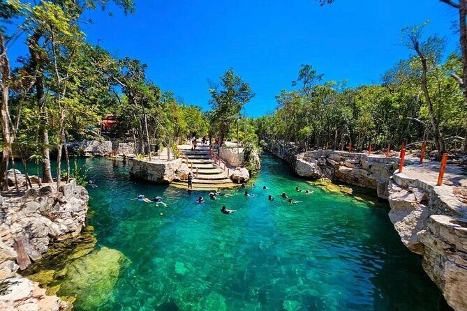 Tulum , Cenote tortuga , Nature statue and Playa del carmen - Key Points