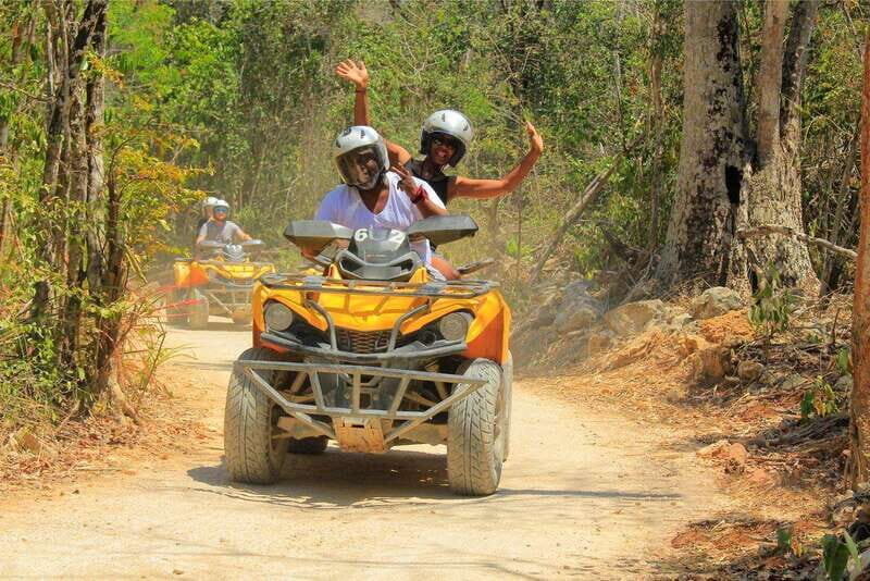 Tulum: High End ATV! Zipline circuit with different flights - An In-Depth Look at the Experience