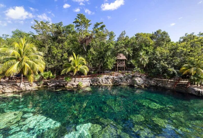 Tulum: Ven a la Luz, Temple, Cenote and Downtown Tour - Key Points