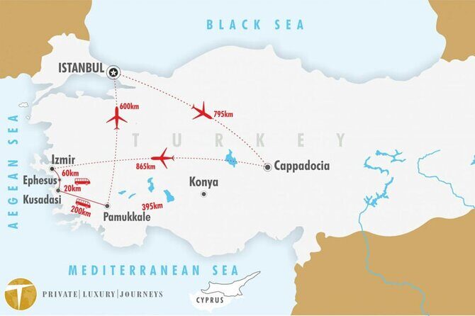 Turkey 8 Day Package - Istanbul, Cappadocia, Ephesus, Pamukkale - Key Points