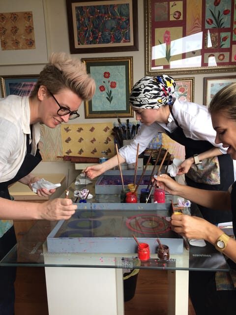 Turkish Marbling Paper Ebru Art Workshop - Introduction