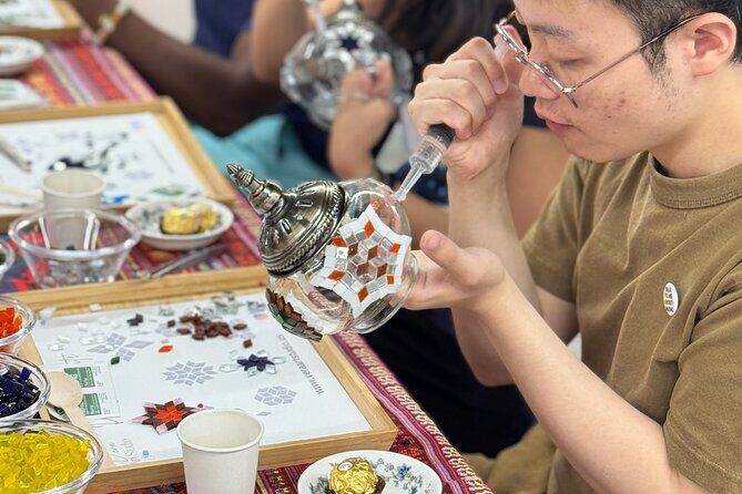 Turkish Mosaic Lamp Workshop - An Authentic Turkish Craft in Philadelphia