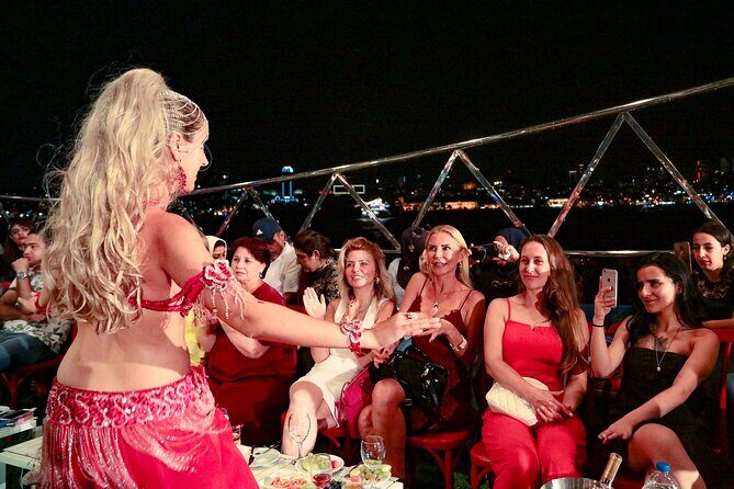 Turkish Night Tour on the Bosphorus w/Private table and pick-up - The Sum Up
