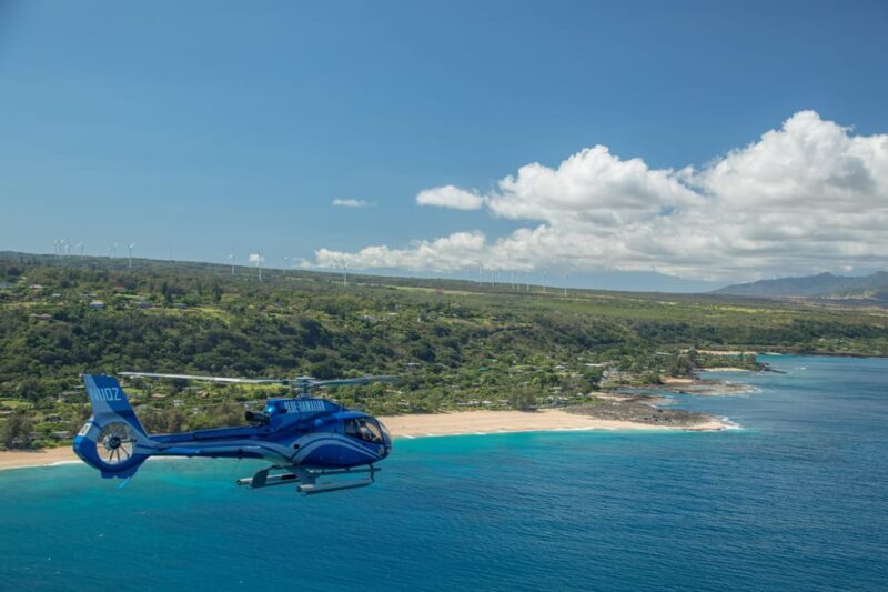 Turtle Bay: North Shore Helicopter Tour - Key Points