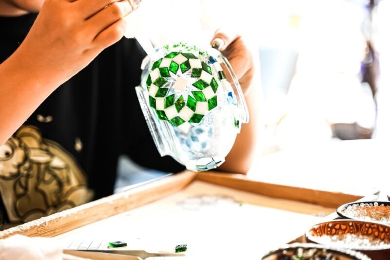 Tustin: Mosaic Lamp Making Workshop - The Sum Up