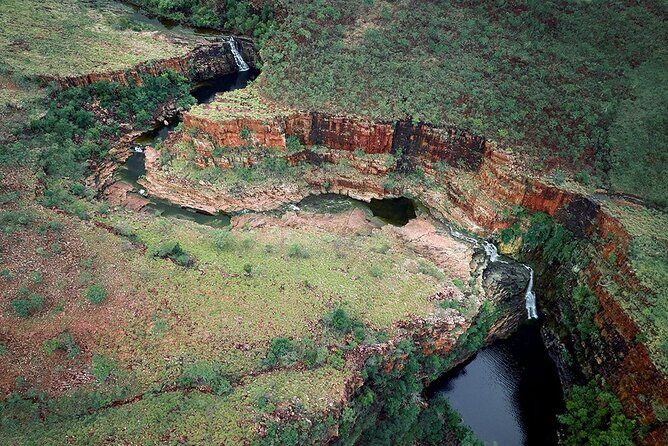 Twin Flame Falls Helicopter Flight ex. Mount Hart - Key Points