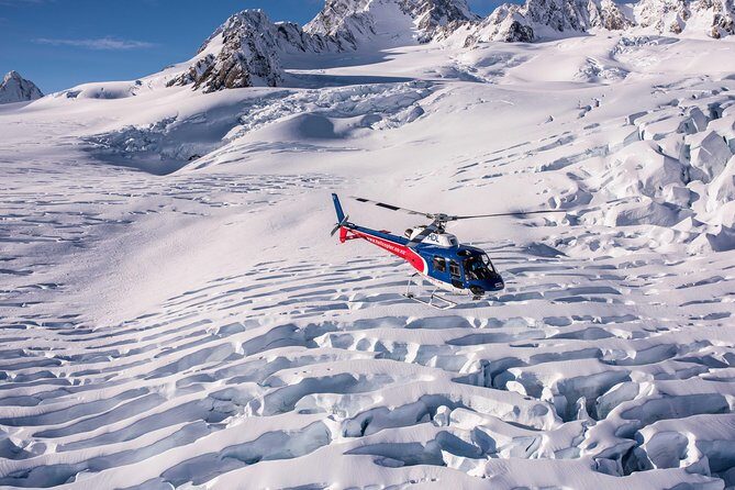 Twin Glacier Helicopter Flight from Franz Josef - The Flight Itself: Views, Commentary, and Group Size