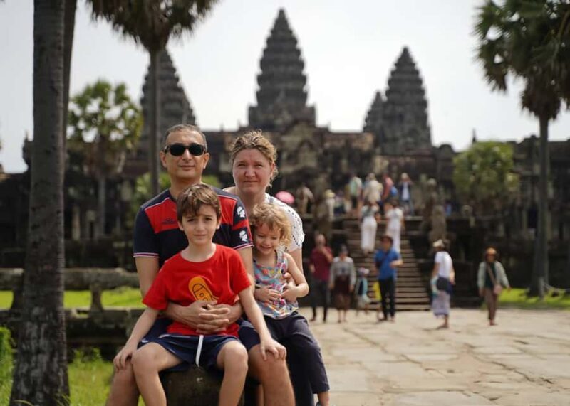 Two Day Angkor Tour Sunrise and Sunset with Fresh Coconut - The First Day: Witnessing the Dawn at Angkor Wat