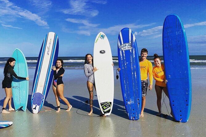 Two- Hour Group Surfing Lesson in Cocoa Wrightsville Beach, NC - Key Points