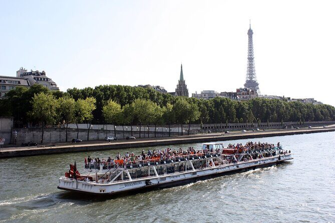 Two-hour Paris Tour including short walk and one hour Seine Cruise - Detailed itinerary and experience breakdown