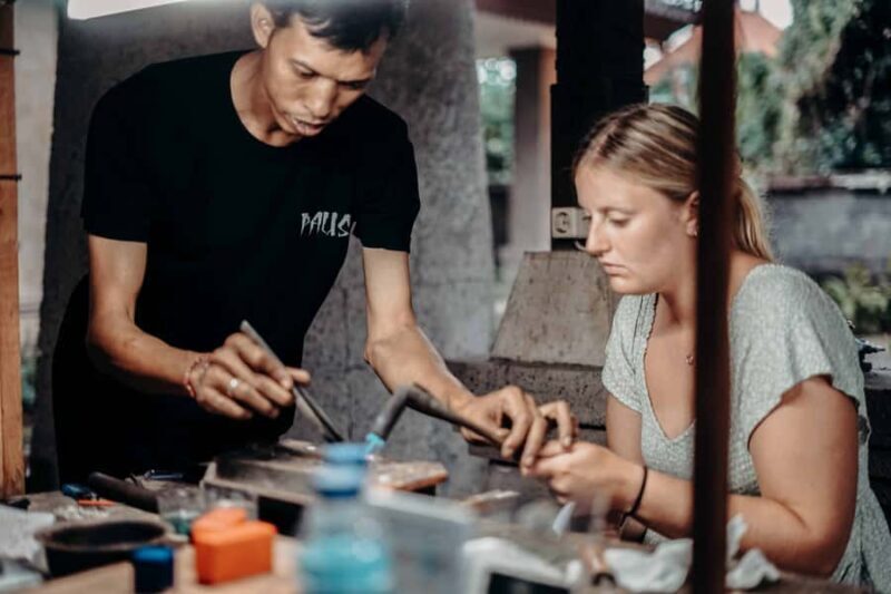 Ubud: 2-Hour Make Your Own Silver Jewellery Class - An Introduction to the Silver Making Class in Ubud