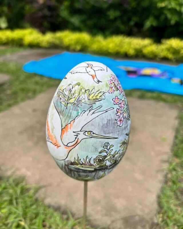 Ubud: Art Market Tour & Egg Painting Workshop - The Egg Painting Workshop: A Creative Escape