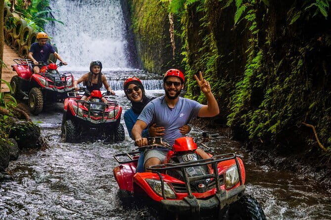 Ubud ATV Adventure Through Waterfall, Zigzag Mud, Bamboo Forest - Key Points