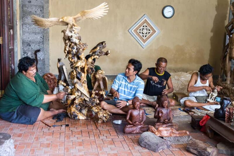 Ubud: Balinese Wood Carving Class & Rice Terrace Experience - Logistics and Practicalities