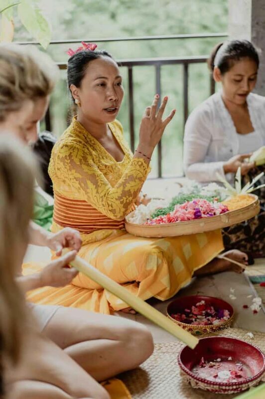 Ubud: Canang Sari Offerings Experience & Balinese Blessing - What You Can Expect During the Workshop